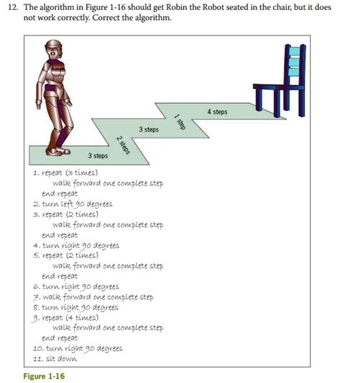 12 The Algorithm In Figure 1 16 Should Get Robin The Robot Seated In The Chair But It Does Not