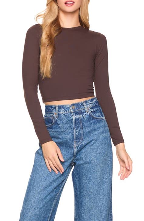 Brown Crop Tops For Women Nordstrom Rack