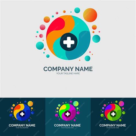 Premium Vector Medical Logo And Icon With Multiple Color Variant Vector Eps