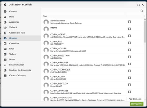 [user s groups] no way to list them · issue 740 · intermesh