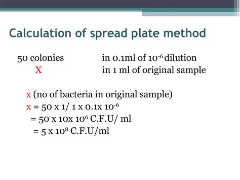 Bacterial Count Ppt Lllllllllllllllllllll Ppt