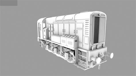 3d Model Class 08 Diesel Vr Ar Low Poly Cgtrader