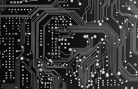회로 기판의 흑백 사진 기하학적 추상적인 회로 기판 배경 일러스트 및 사진 무료 다운로드 Pngtree