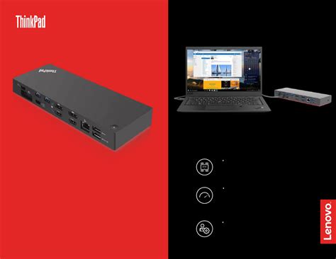 User Manual Lenovo Thinkpad Thunderbolt Dock Gen English Pages