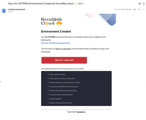How To Deploy Php Application With Database Within A Minute Accuweb Cloud