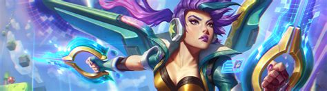 Arcade Kaisa Splash Art Lol 8k Arcade Kai Sa Splash Art