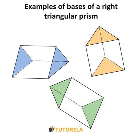 Bases Of The Right Triangular Prism Tutorela