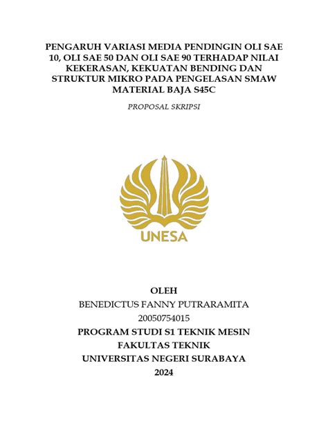 Draft Proposal Skripsi Print Pdf