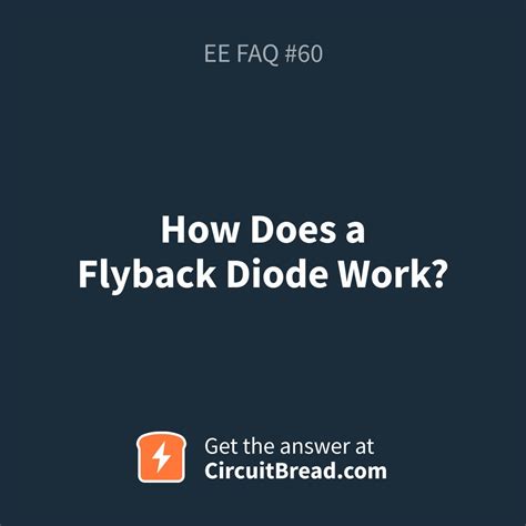 How Flyback Diode Works In Semiconductor Devices Circuitbread Posted On The Topic Linkedin