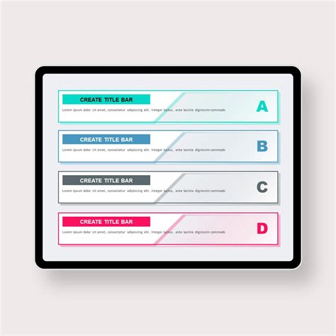 Title Bar Box PowerPoint Templates PowerPoint Free