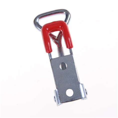 Heltc 1pcs Silverred Adjustable Toggle Latch Catc Vicedeal