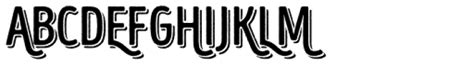 intro head b uc base shade font decorative display decorat what font is