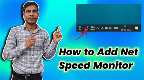 How To Add Net Speed Monitor To Windows Taskbar Youtube