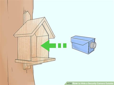 how to hide a security camera outside 10 steps with pictures