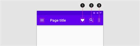 App Bars Top Material Design