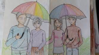 빗속의 사람 그림 검사 네이버 블로그