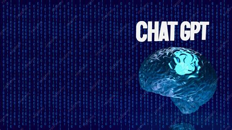 Premium Photo The Chat Gpt Text And Brain For Technology Concept 3d