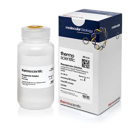 Resuspension Solution For Genejet Plasmid Maxiprep Kit