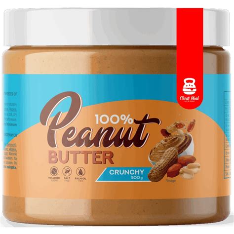 Фъстъчено масло с парченца 100 Peanut Butter Crunchy Cheat Meal