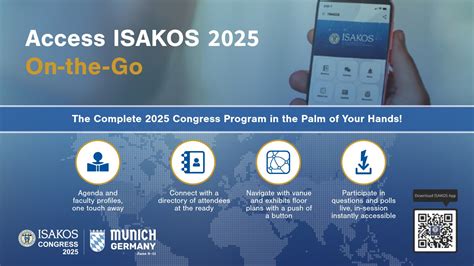 2025 Isakos Congress In Munich Germany Scientific Program