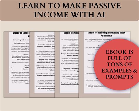 How To Create An Ebook Using Chat GPT Prompts Passive Income Chatgpt Passive Income Ebook