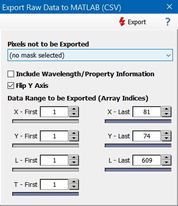 Export CSV MATLAB