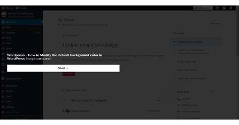 Wordpress How To Modify The Default Background Color In Wordpress