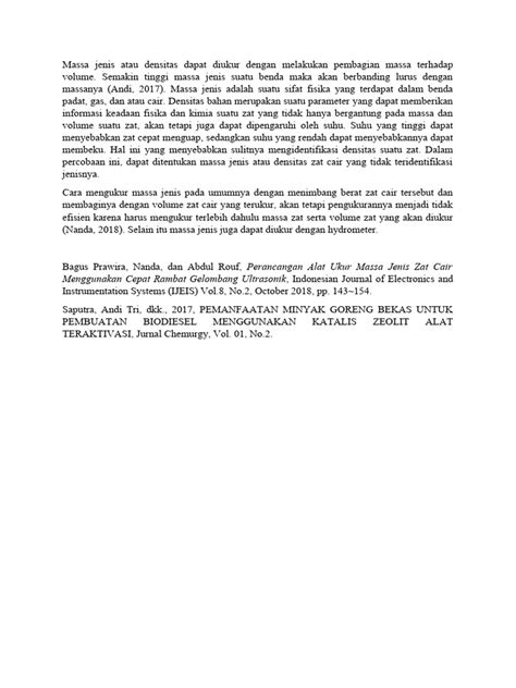 Dasar Teori Densitas Zat Cair Pdf