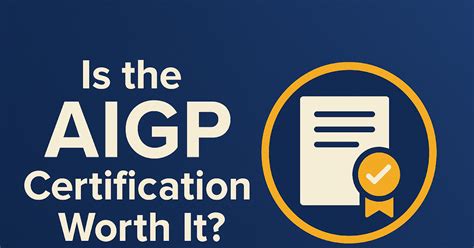 Is The Aigp Certification Worth It A Complete Guide For 2025