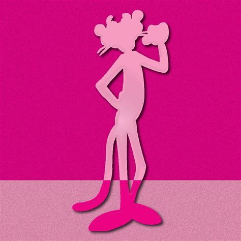 Download Pink Panther Stylish Pose Wallpaper