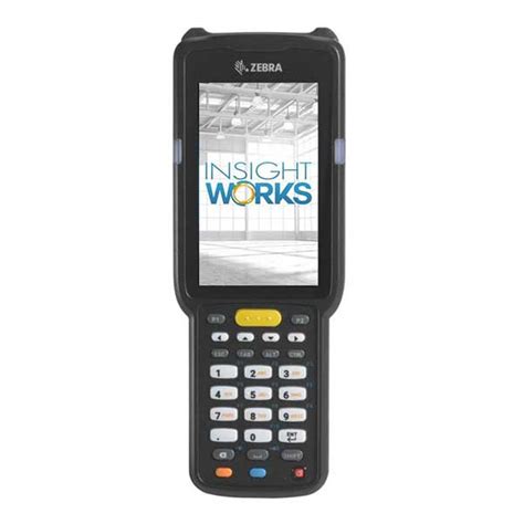 Zebra Mc3300 Gun Long Range With Camera Alphanumeric Mobile Computer