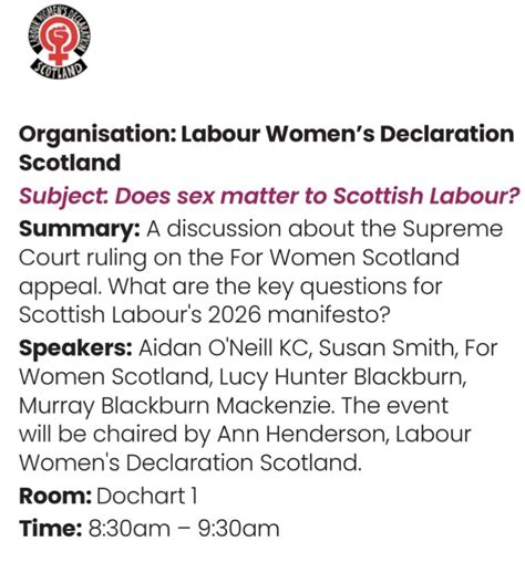 Labour Womens Declaration