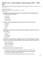 ccnav6.com-CCNA 1 v51 v60 Chapter 3 Exam Answers 2017 100 Full.pdf - CCNA 1 v5.1 v6.0 Chapter 3 ...