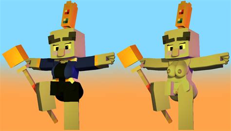Rule 34 1girls 3d Arch Illager Breasts Female Grey Skin Illager Minecraft Minecraft