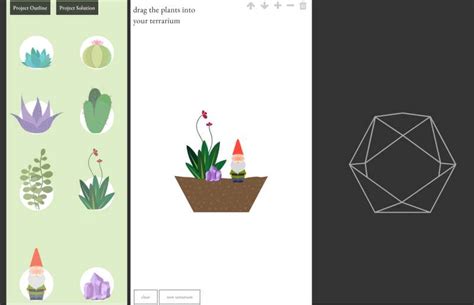 Html拖放多张图片，花园种植游戏模板 17素材网