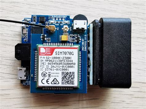 Freematics Blog Freematics One Now Supports Lte M And Nb Iot With Sim7070g