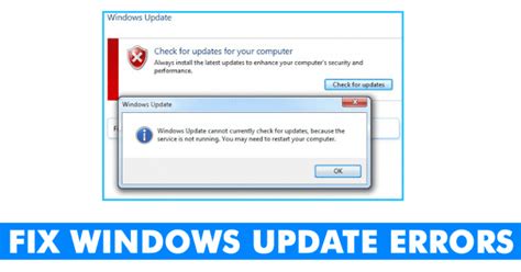 How To Fix Windows Update Cannot Currently Check For Updates