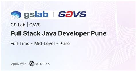 Full Stack Java Developer Pune Job Pune Mid Level