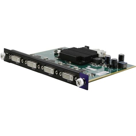 rgblink quad dvi i input module for q16pro 791 0020 04 0 bandh