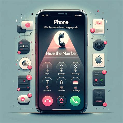 how to hide number from outgoing calls apple iphone
