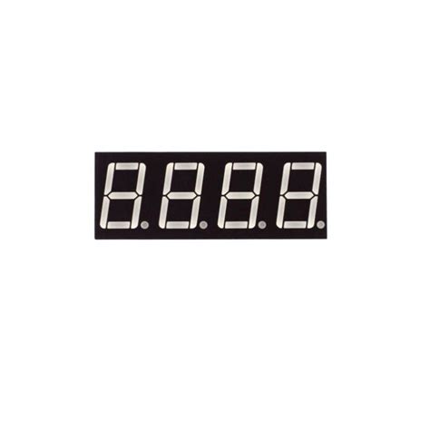 0 56 Inch Red 4 Digit 7 Segment Led Display Cc 12pin 2 Pcs Buy Online