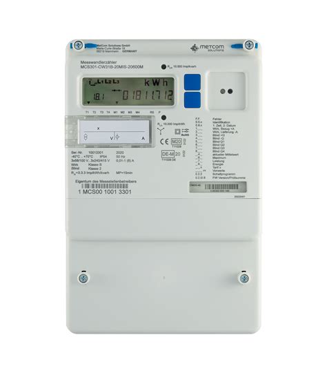 Contador Direto Metcom Mcs301 Smart Egg Metering