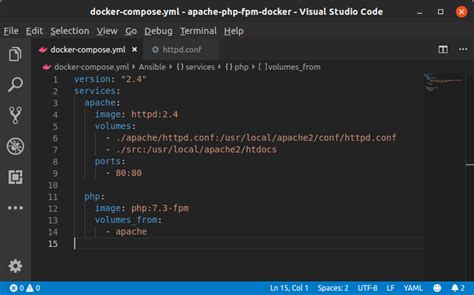Apache24 Mit Php7 In Docker Compose Performant Ausführen U Labs