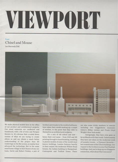 Viewport Chisel And Mouse