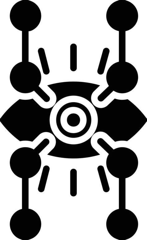 Visualization Glyph Icon 11159812 Vector Art At Vecteezy
