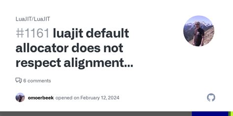 Luajit Default Allocator Does Not Respect Alignment Requirements In All Cases Issue
