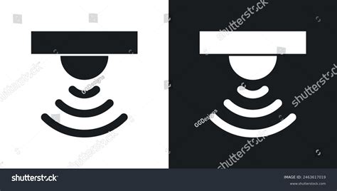 Sensor Icon Set Vector Symbols Motion Stock Vector Royalty Free 2463617019 Shutterstock