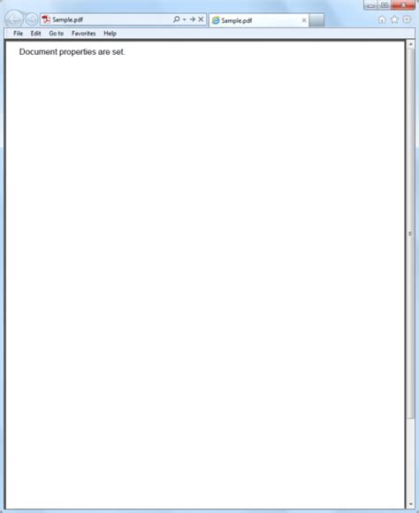 How To Set Document Properties When Generating PDF File In JavaScript ByteScout