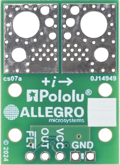Pololu Ct433 Hswf20mr Tmr Current Sensor Compact Carrier 20a To 20a 3 3v