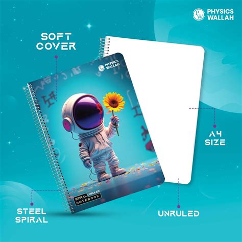 400 A4 Ruled Pages Spiral Binding Notebook 6 Subject Set Of 3 Pw Store